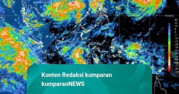 Bmkg 2 Bibit Siklon Berpotensi Picu Gelombang Tinggi Dan Hujan Di